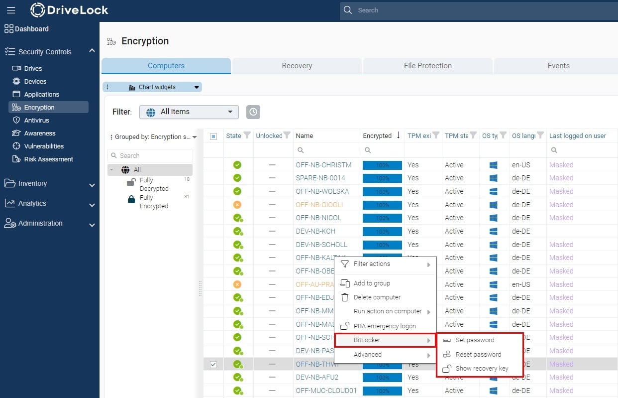 BitLocker Management - Your Test